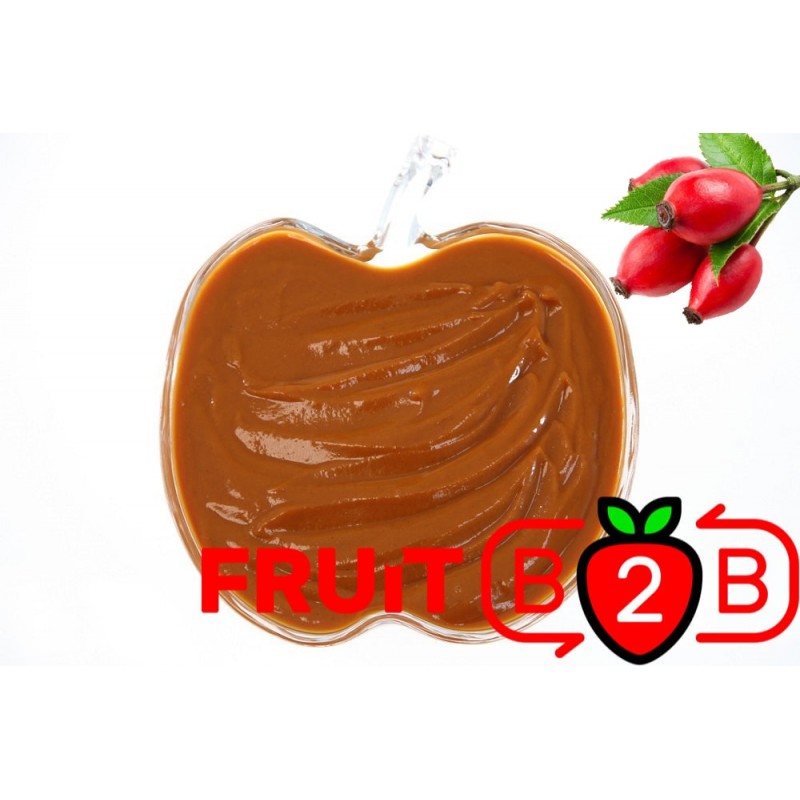 Rose Hip Aseptic Fruit Puree Drum 200 Kg - Rosehip Puree aseptically